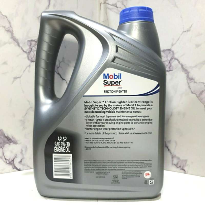 Jual Oli Mobil Super 2000 Friction Fighter 5W-30 API SP 4 Liter ...