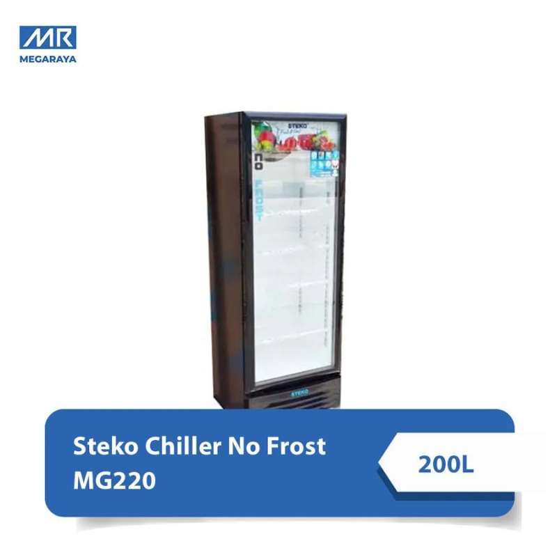 Promo Steko Chiller No Frost MG220 / MG-220 200L Diskon 4% di Seller ...
