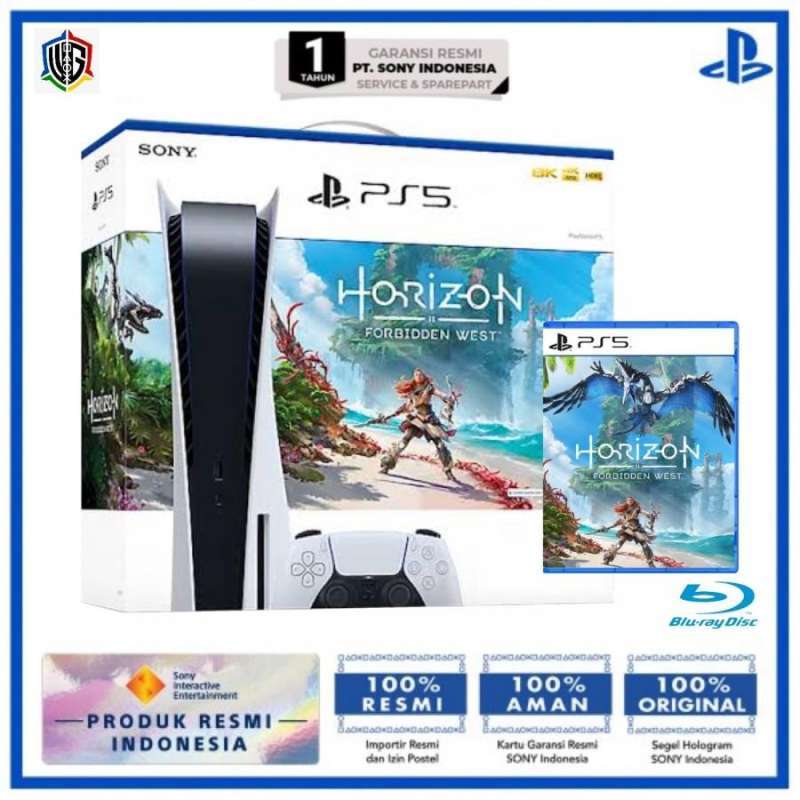 Jual Ps5 Disc Bundle Horizon Original Murah - Harga Diskon Maret 2024 ...