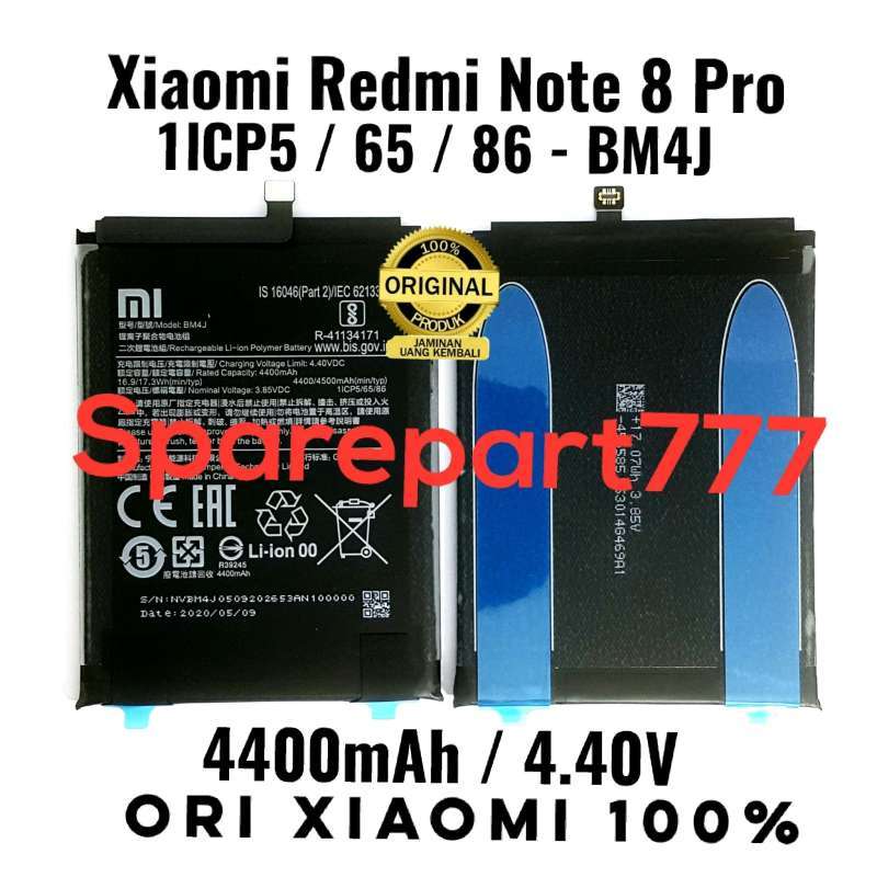 Jual Ori Persen Xiaomi Baterai Xiaomi Redmi Note Pro BM J Batre Batere Baterei Battery