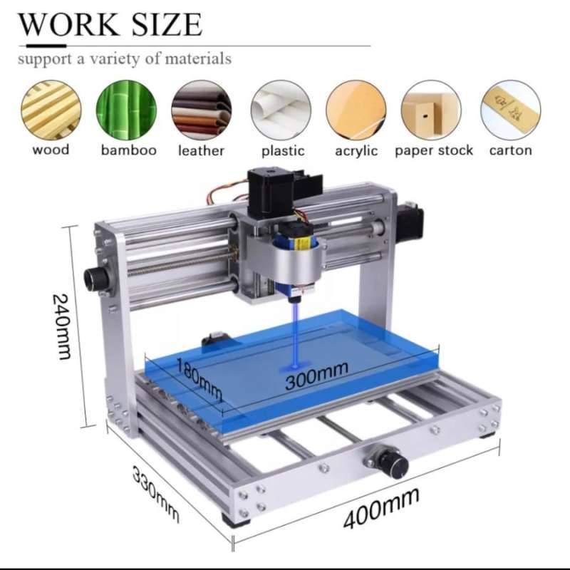 Jual Cnc 3018 Pro Max Mesin Ukuran Logam Kontrol Grbl Dgn 2000 Wat ... Jual Cnc 3018 Pro Max Mesin Ukuran Logam Kontrol Grbl Dgn 2000 Wat ...