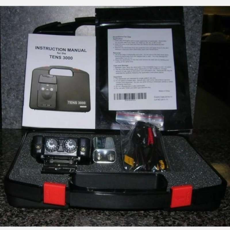 Jual NEW TENS 3000 Analog UNIT with ELECTRODES PADS,COMPLETE di Seller ... Jual NEW TENS 3000 Analog UNIT with ELECTRODES PADS,COMPLETE di Seller ...
