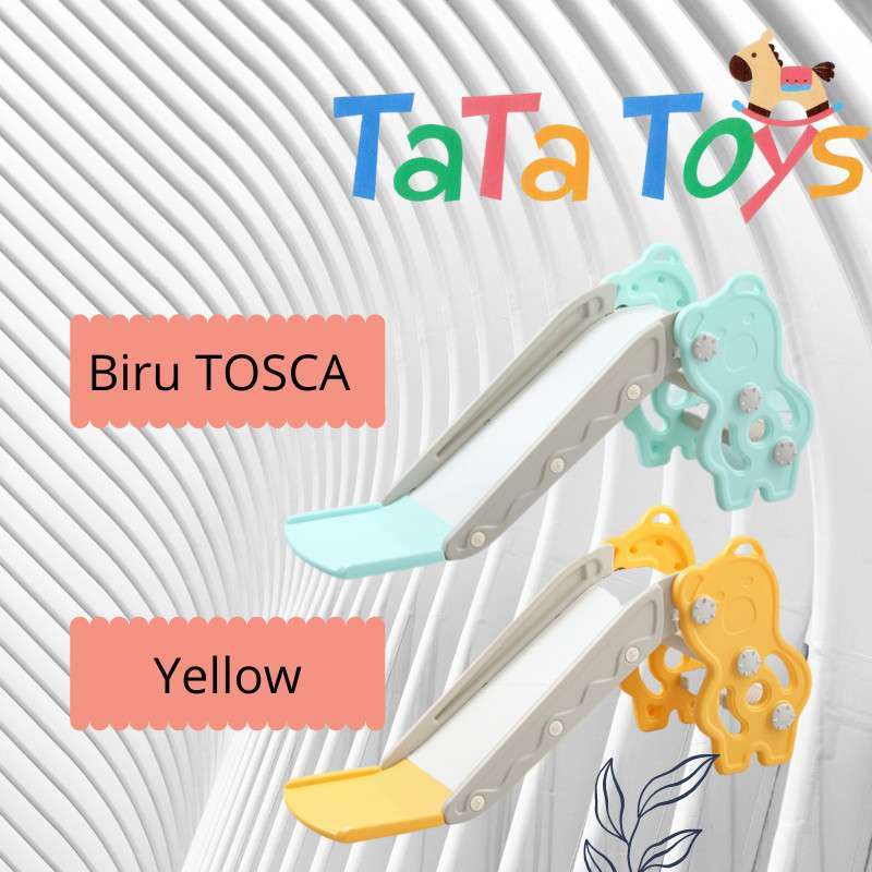 Jual Tata Toys Playground Anak Bear Slide / Perosotan Motif Beruang ...