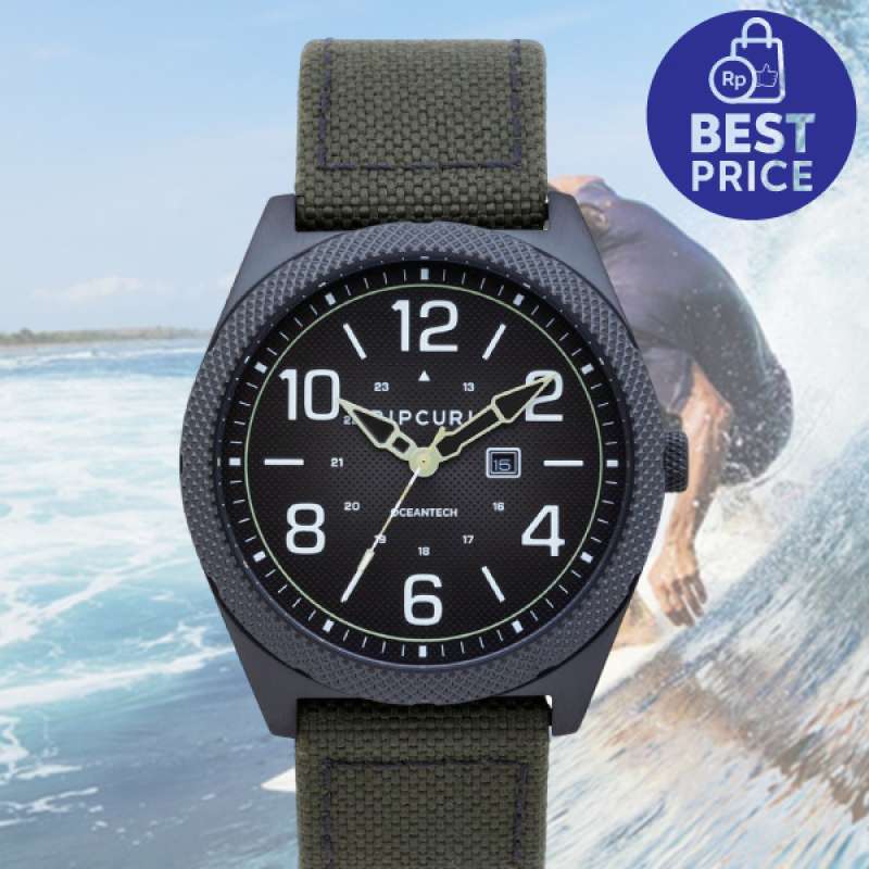 Jual Rip Curl Striker Midnight Nylon / Leather A3098-854 Jam Tangan ...