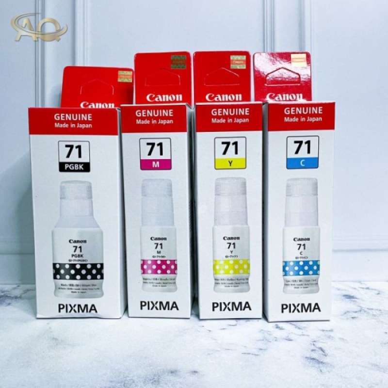 Jual Tinta Canon GI-71 merah Printer PIXMA G1020 G2020 G3020 - di ...