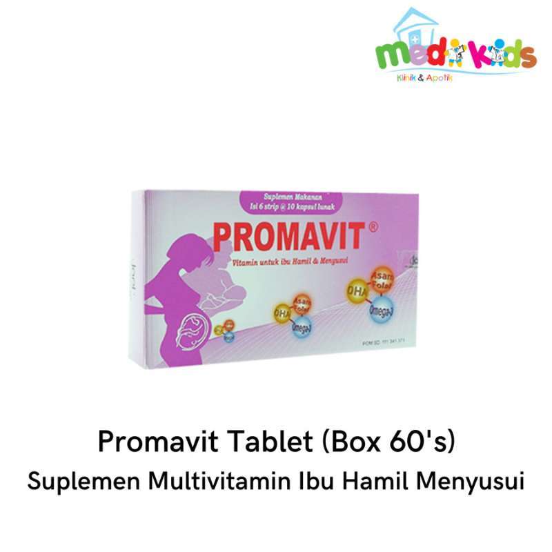 Jual Promavit Tablet Strip Box - Suplemen Multivitamin Ibu Hamil ...