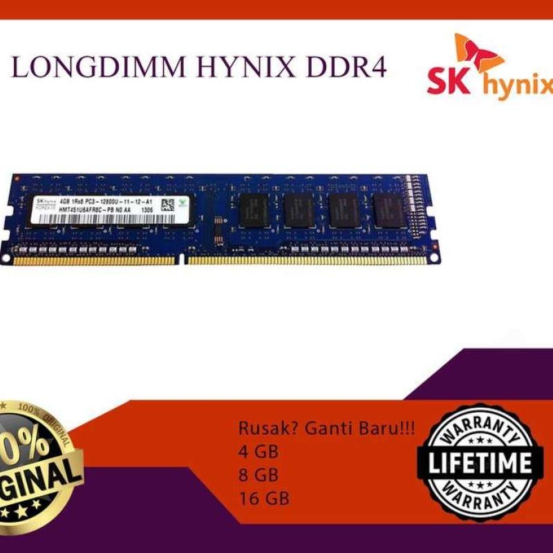 Jual RAM Longdimm (Komputer/PC) Hynix DDR4 Original | RAM Lifetime ...