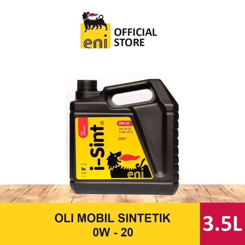Promo Oli Mobil Eni I-sint Id Synthetic 0w-20 3,5l Diskon 14% Di Seller ...