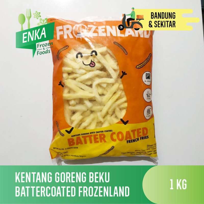 Jual Kentang Goreng Beku Batter Coated Frozenland di Seller Enka ...