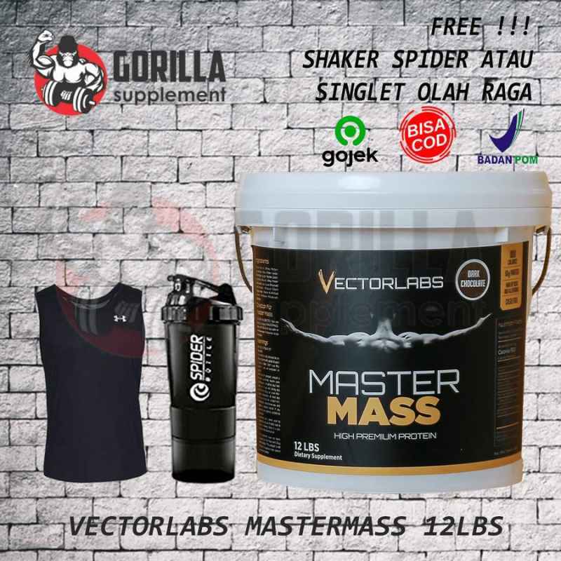 Jual Vectorlabs Mastermass 12lbs 12lb Gainer Vector Labs Master Mass Di