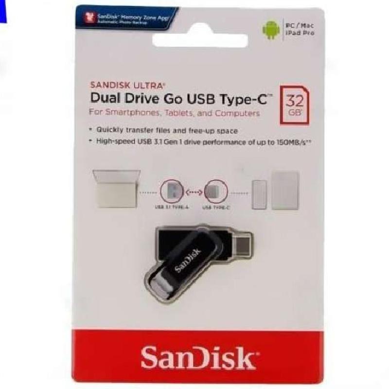 Jual SanDisk Ultra Dual Drive Go USB Type C Flashdisk 32GB - SDDDC3 ...