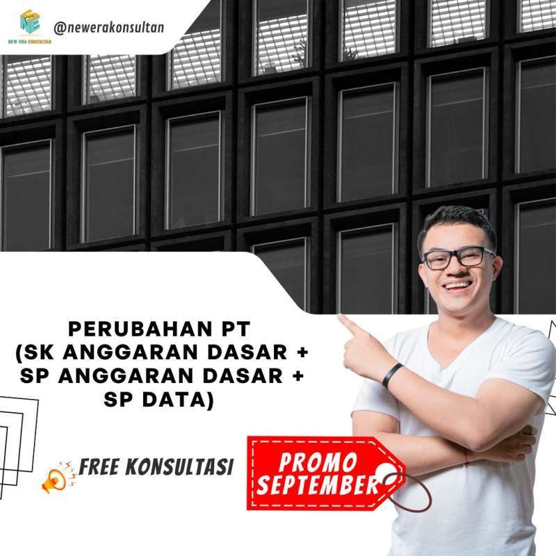 Jual Perubahan PT (SK Anggaran Dasar + SP Anggran Dasar + SP Data) di Seller New Era Konsultan ...