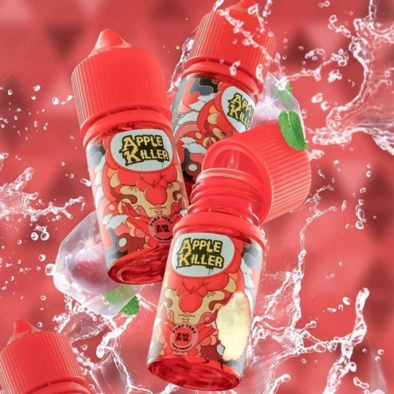 Jual APPLE KILLER ice 15mg 30ml Saltnic Liquid Vape Pods friendly di ...