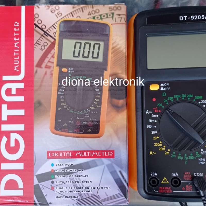 Jual digital multimeter avometer multitester di Seller diona elektronik ...