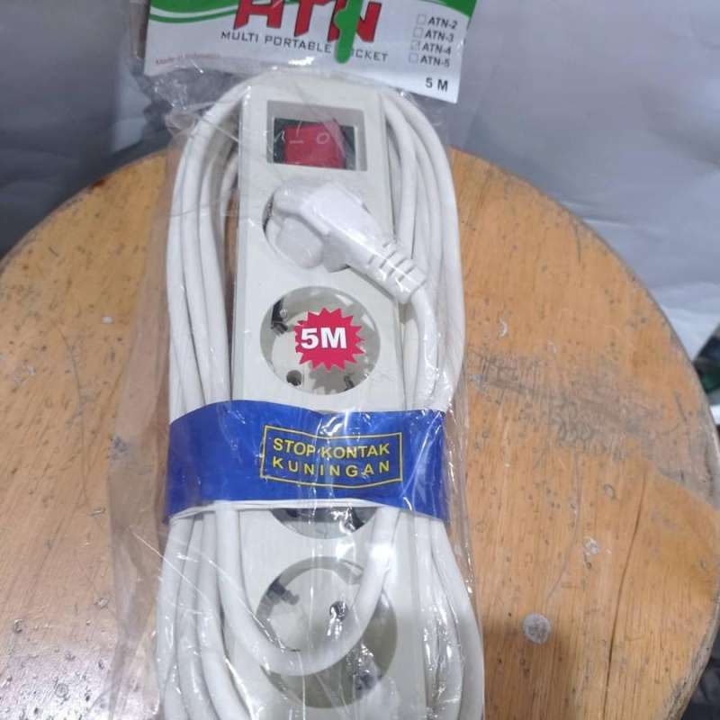 Jual Colokkanstop Kontak Panjang 5 M 4 Lubang Di Seller Diona Elektronik Kampung Olo Kota