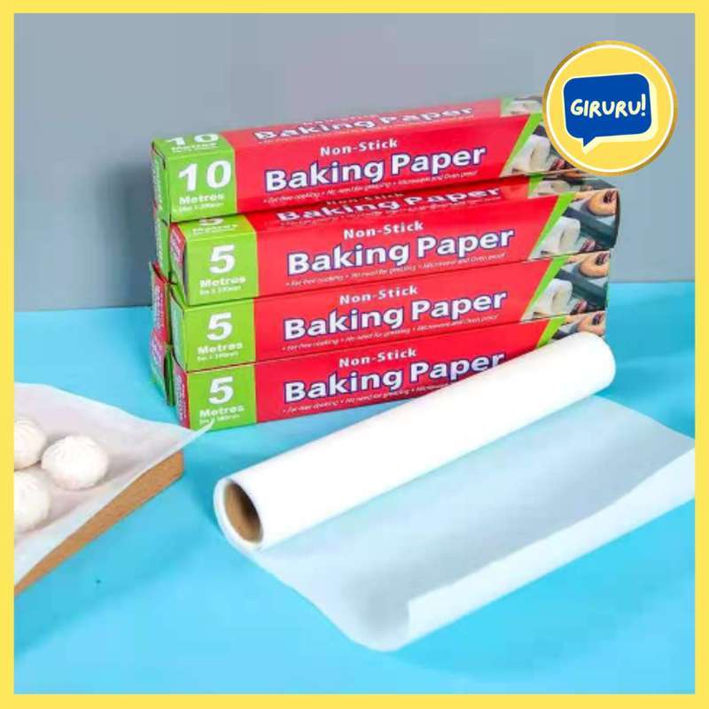 Jual Baking Paper Kertas Minyak Baking Kertas Roti Alas Roti Silicone ...