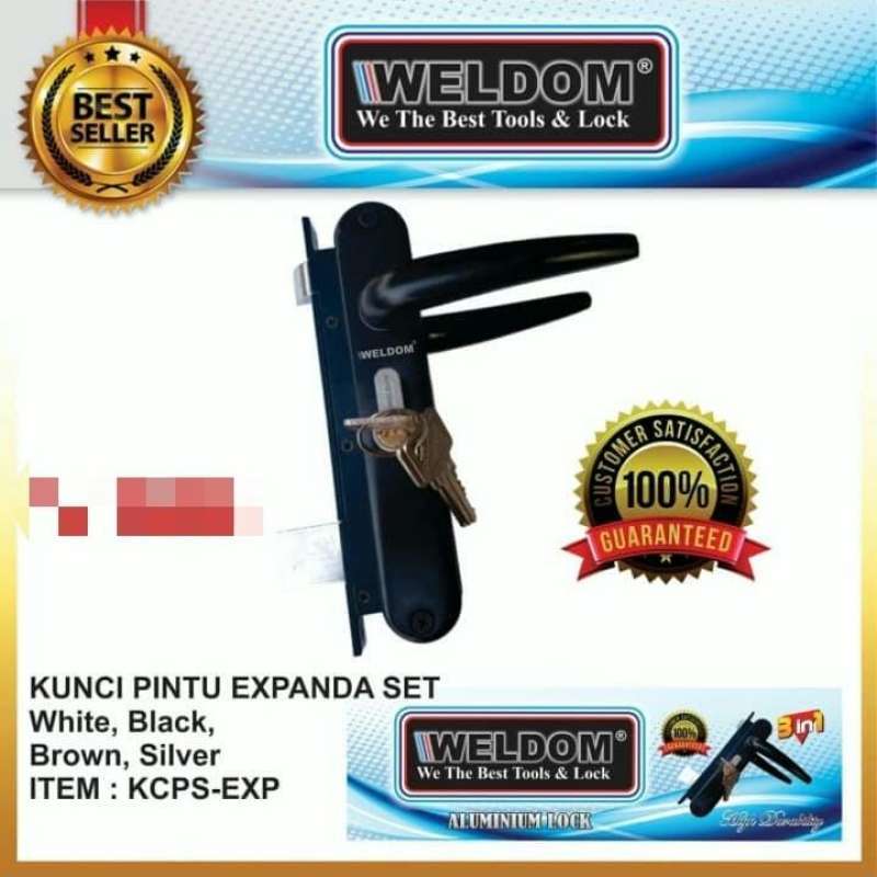 Jual handle Kunci pintu set aluminium alumunium doorlock di Seller tb ...