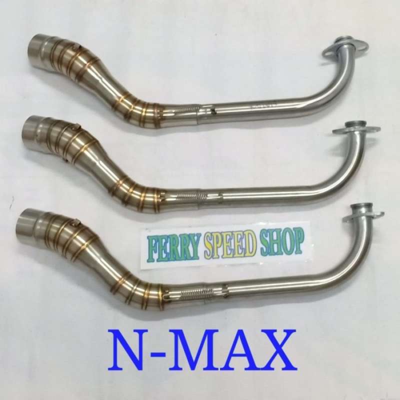 Promo LEHER KNALPOT YAMAHA NMAX / HEADER KNALPOT NMAX / PIPA KNALPOT ...