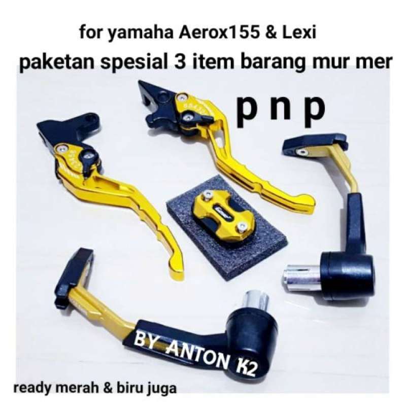 Promo PAKETAN SPESIAL AKSESORIS VARIASI MOTOR YAMAHA AEROX 155-YAMAHA ...