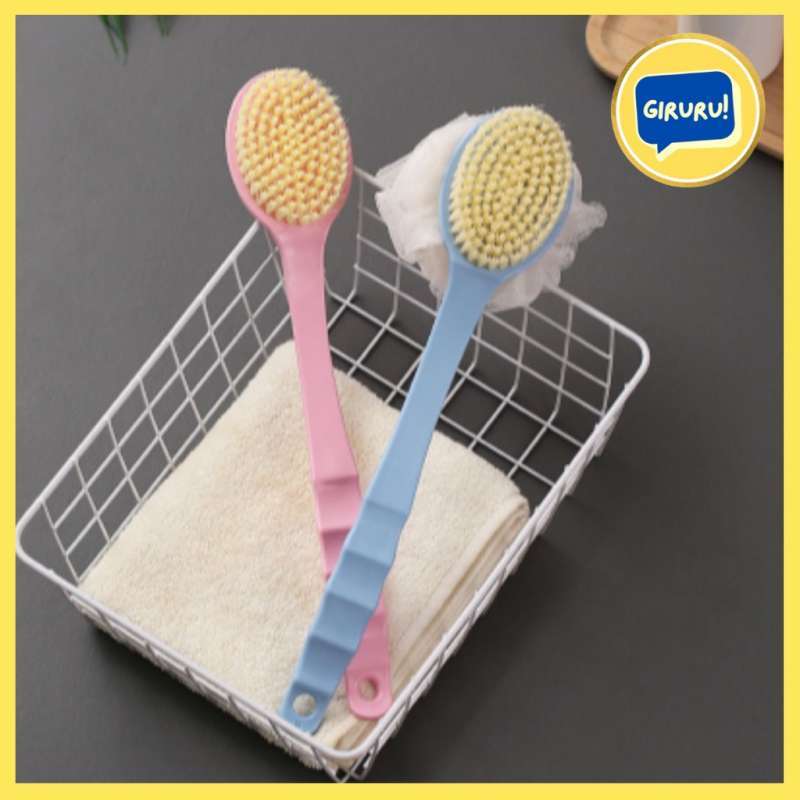 Jual Sikat Punggung Shower Puff 2 in 1 / Sikat Pembersih Punggung Kasar ...