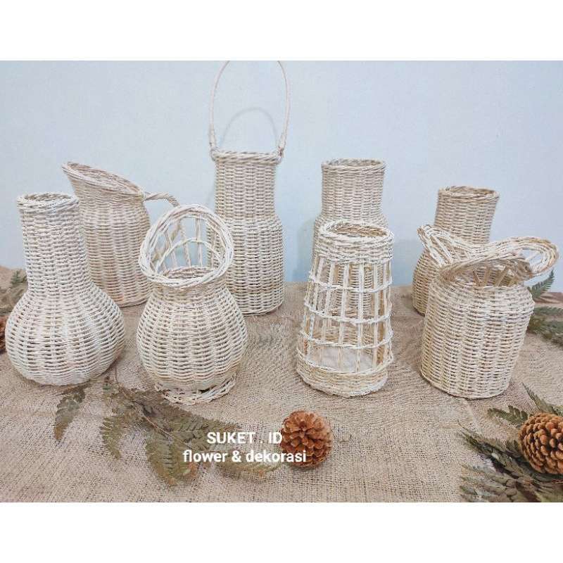Jual Vas Bunga (bahan dari rotan) di Seller Homedecor Duo G - Bekasi ...