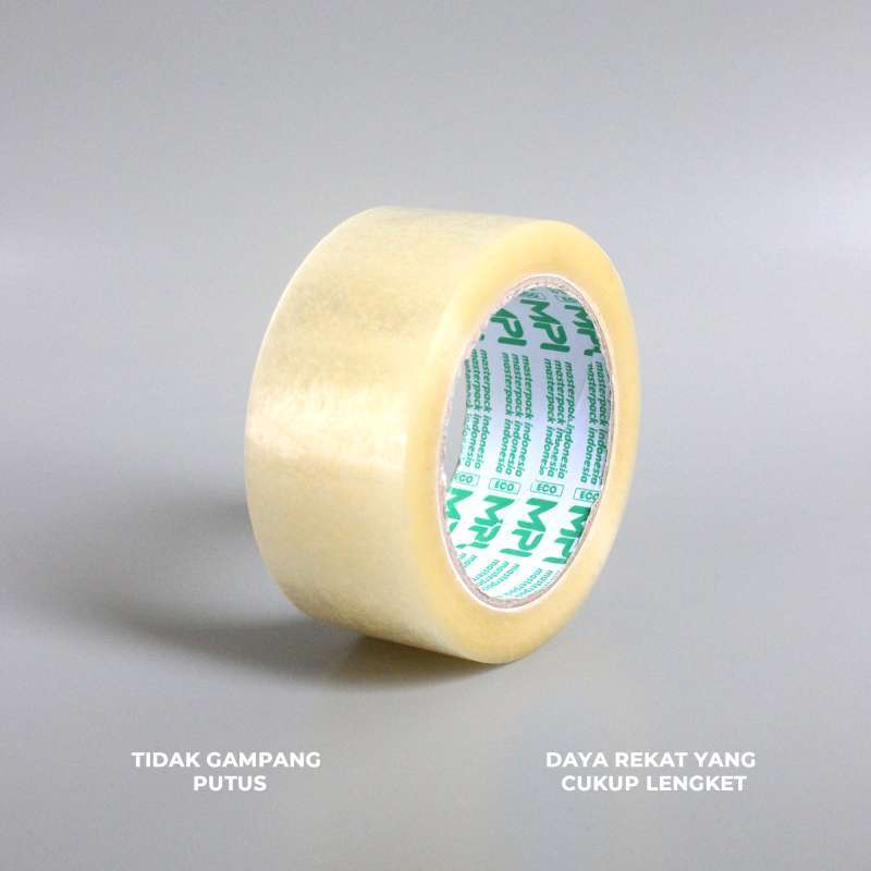 Jual Lakban Bening - Lakban Cokelat MPI Ekomonis 45mm x 100 Yard - Bening di Seller Master Pack ...