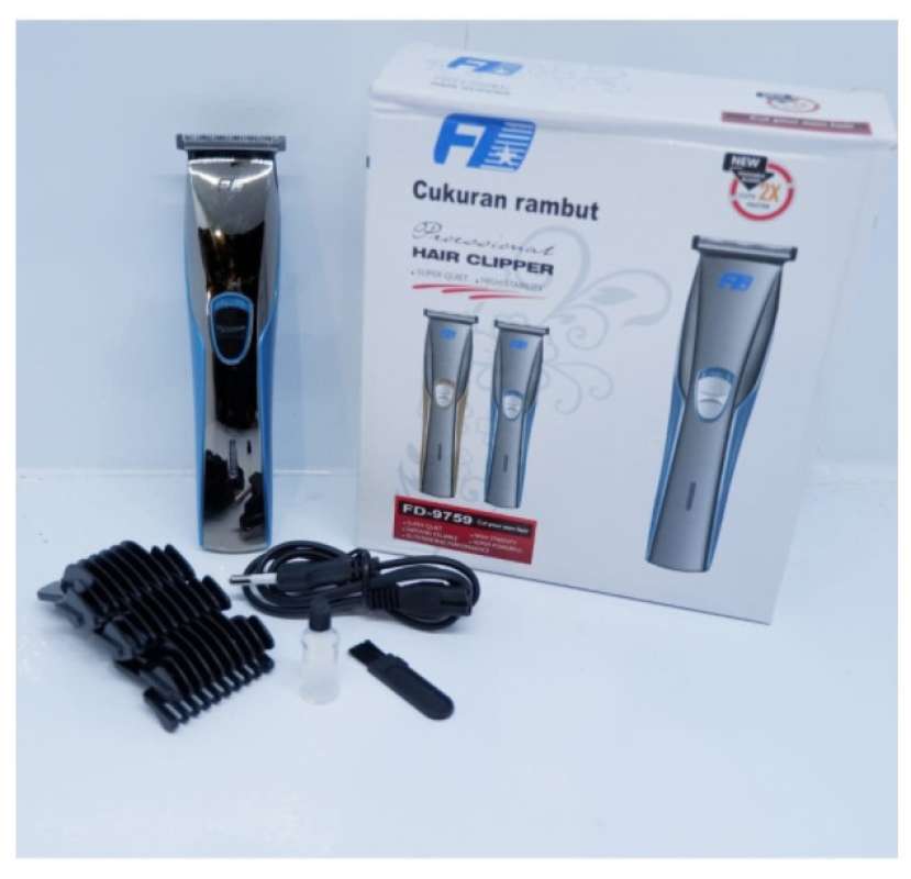 Promo Cukuran Rambut Professional Hair Clipper Dengan Washable Blade ...