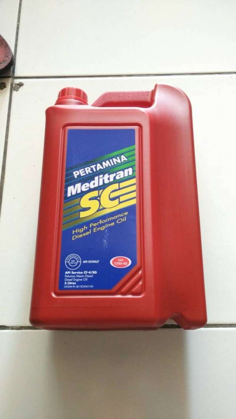 Jual Oli Pertamina Meditran Sc Sae 15W-40 ( Diesel ) 5Liter di Seller ...
