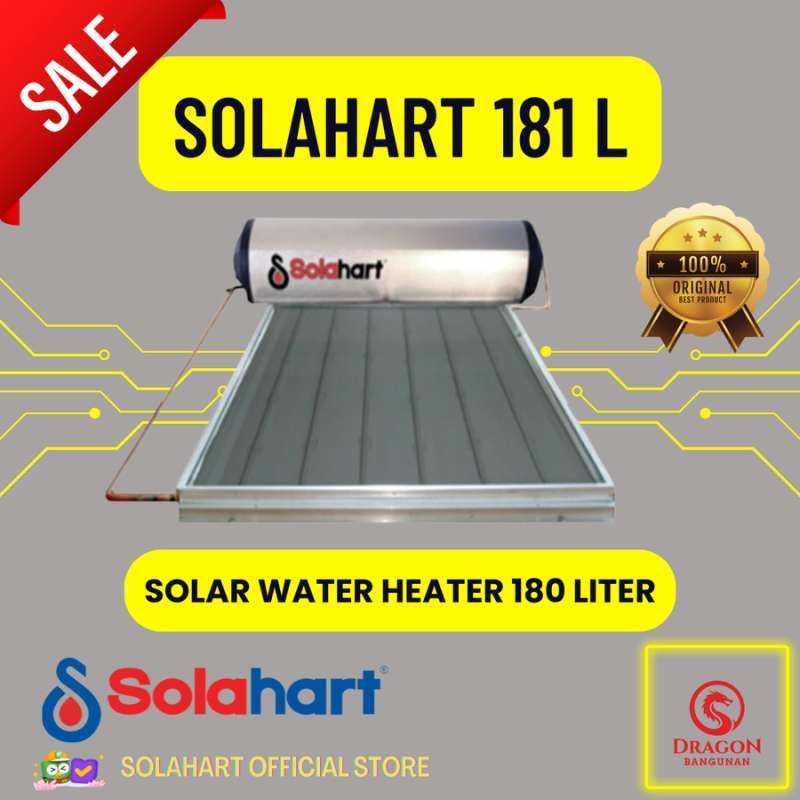 Jual Solahart Solar Water Heater 181 L / Pemanas Air Tenaga Surya 180 ...