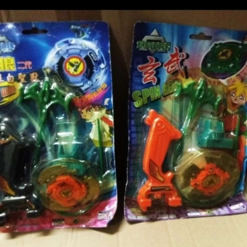 Jual Mainan Anak Beyblade Gangsing Spin Gear An50 di Seller DENTA TOYS ...