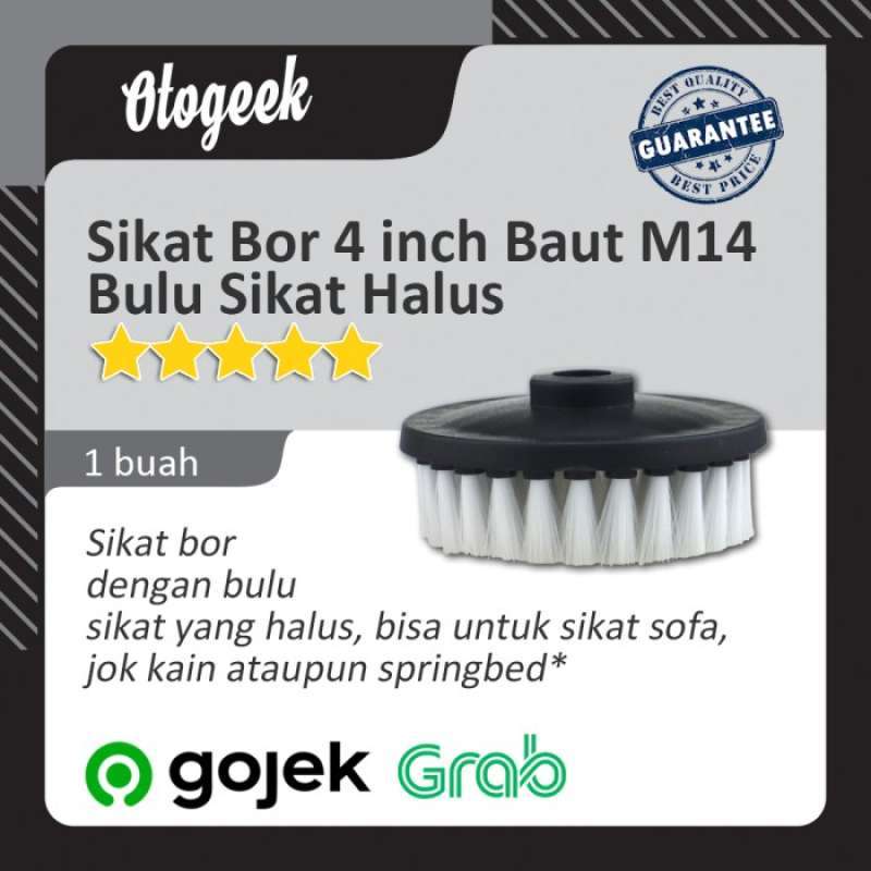 Promo DISKONN Sikat Bor Jok Sofa Spring Bed Kasur Tipe Flat 4 inch Baut ...