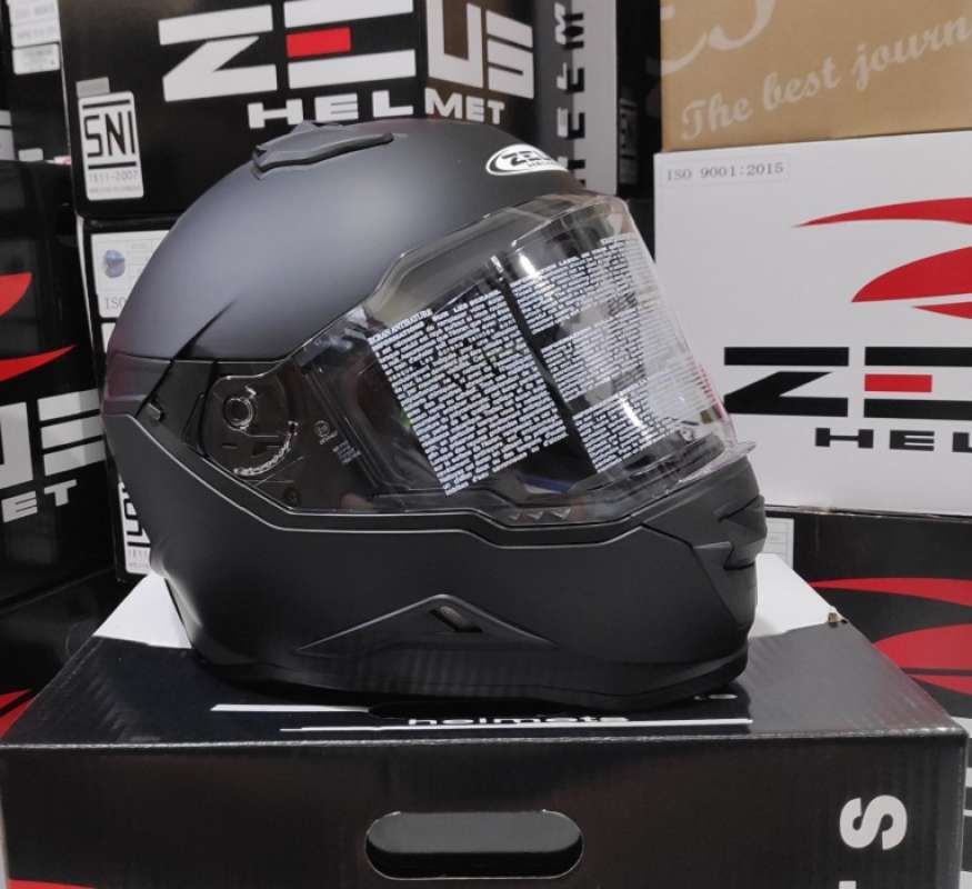 Promo Zeus Zs913 Matt Black - Helm Zeus Motorcross Zs-913 - Xl Diskon 8 ...
