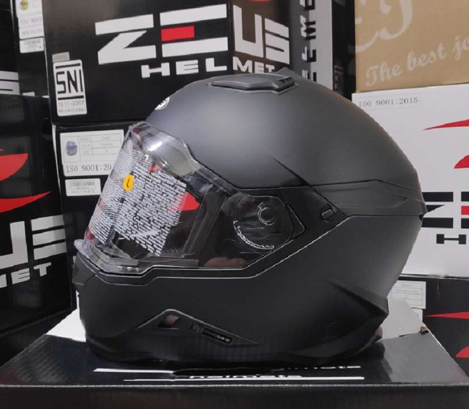Promo Zeus Zs913 Matt Black - Helm Zeus Motorcross Zs-913 - Xl Diskon 8 ...