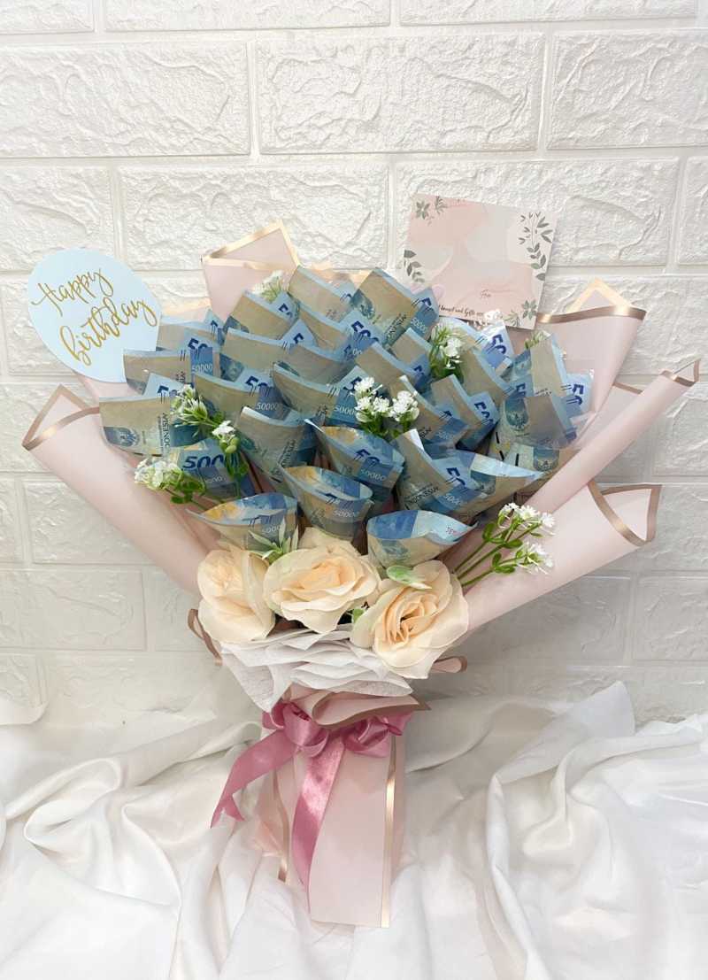 Jual Bucket uang asli hand buket ready di Seller Geshop Furniture ...