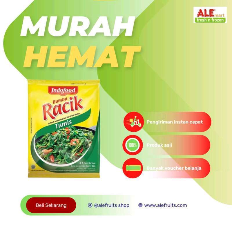 Promo Bumbu racik tumis 22 gr,indofood bumbu racik 1 sachet,indofood ...
