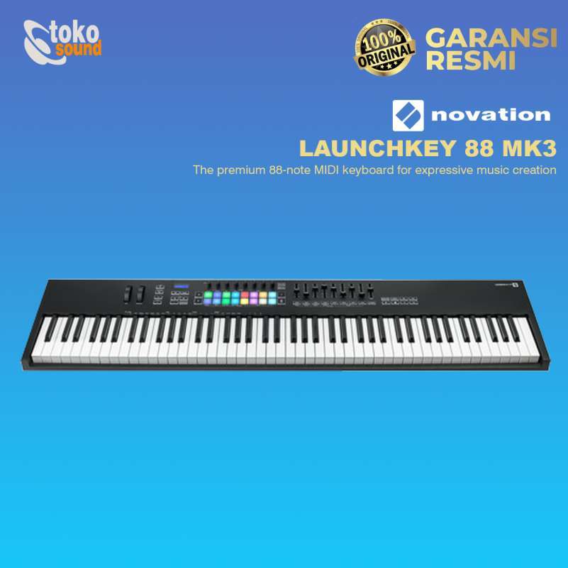 Jual Novation Launchkey 88 Mk3 88 Key Midi Keyboard Controller Di ... Jual Novation Launchkey 88 Mk3 88 Key Midi Keyboard Controller Di ...