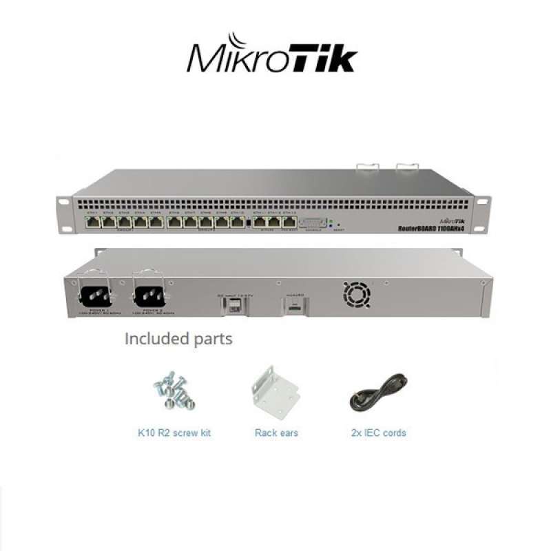 Jual Mikrotik Rackmount Router Rb1100ahx4 Di Seller Total Net - Mangga ...