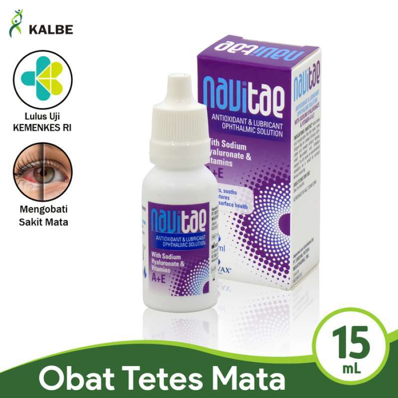 Jual KALBE Obat Tetes Mata 15 ML Navitae Vitamin A+E SAH-NNVTA di ...