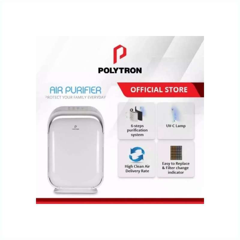 Jual Polytron Air Purifier Pap 160 Hepa Uv-C Filter Kode 307 di Seller ...