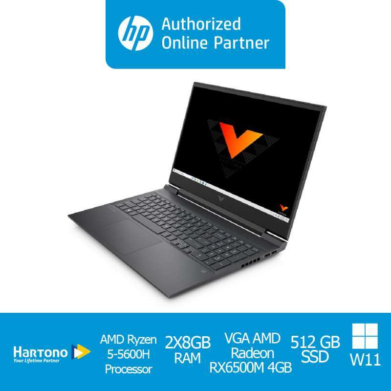 Jual HP GAMING LAPTOP NOTEBOOK VICTUS 15-FB0011AX AMD RYZEN 5-5600H 6G1L6PA di Seller MyHartono ...