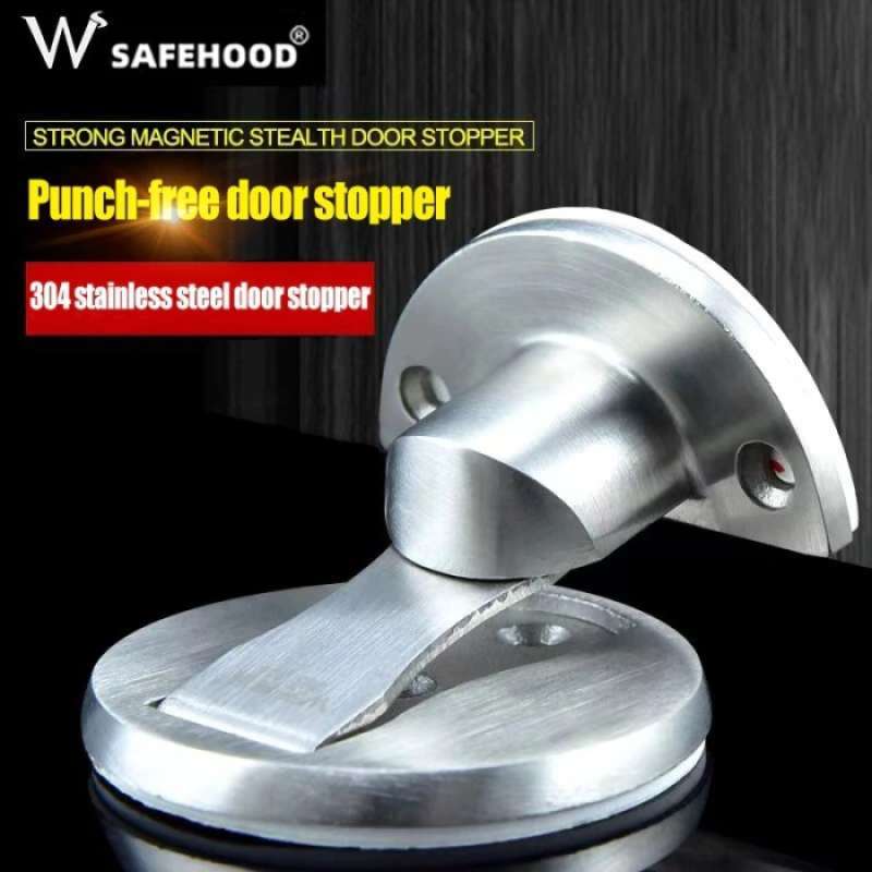 Jual 304 STAINLESS STEEL PREMIUM MAGNETIC DOOR STOPPER LOCK PENAHAN ...