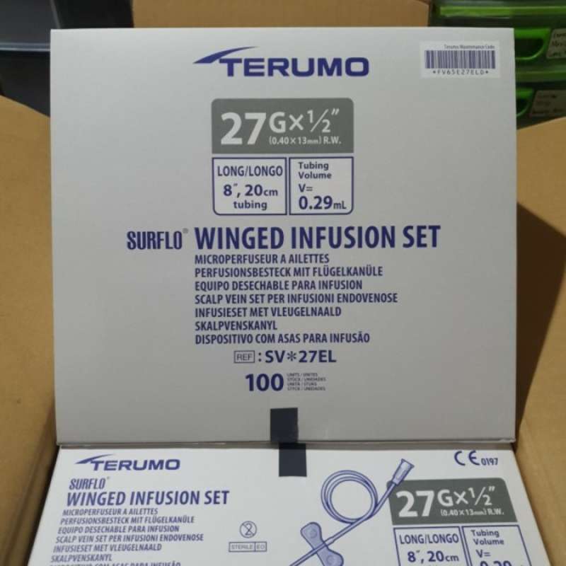Jual Needle Wing Terumo 27G di Seller Ella Store - Kota Jakarta Barat ...
