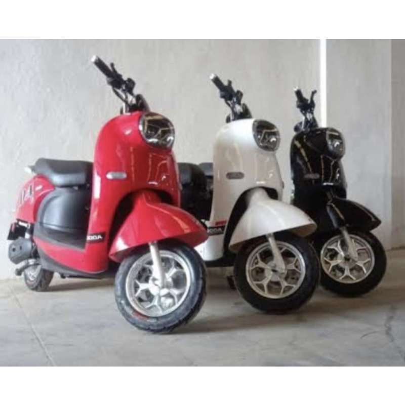 Jual Sepeda motor Listrik Goda 210 New turtle Golden GN plus - Hitam ...