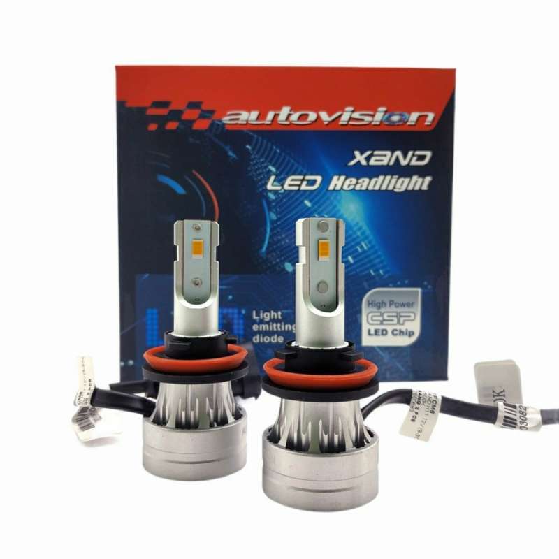 Jual Lampu LED Autovision Xand H11 27 Watt 2800K Bohlam LED H11 Mobil ...