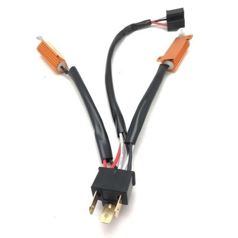 Jual Socket H4 Car LED Headlight Canbus Kuning I ANTI FLICKER di Seller ...