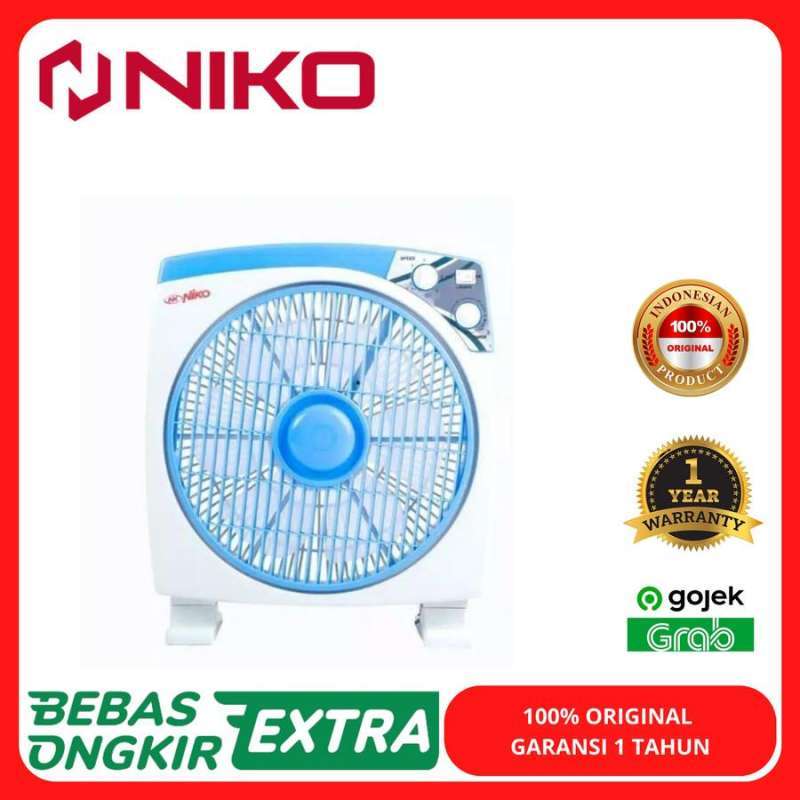 Jual NIKO Box Fan NKDF-12N / Kipas Angin Kotak Timer di Seller JAMBORE ...
