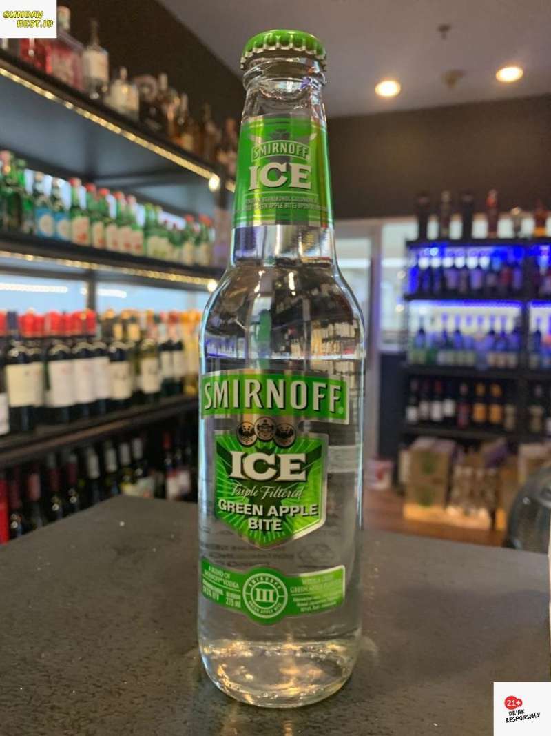 Jual Smirnoff Ice Vodka Green Apple 275mL di Seller SUNDAYBEST ID ...