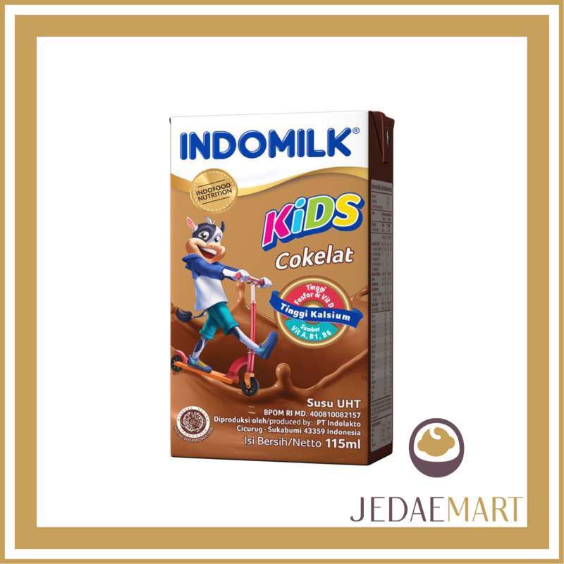 Jual Susu UHT Indomilk Kids 115ml di Seller Jedae Mart - Joglo, Kota ...