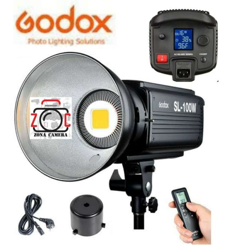 Promo Godox Sl100W Studio Led Video Light Bowens Mount Sl 100 Sl 100W ...