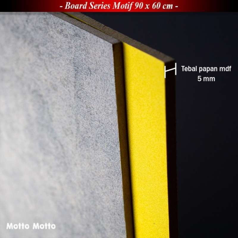 Promo Alas Foto Board Large 90 X 60 Cm Bermotif Background Foto - Dark ...